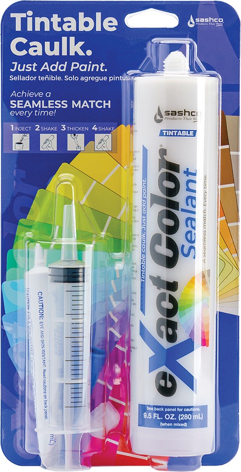 SASHCO eXact Color Tintable Caulk | Shenandoah Paint