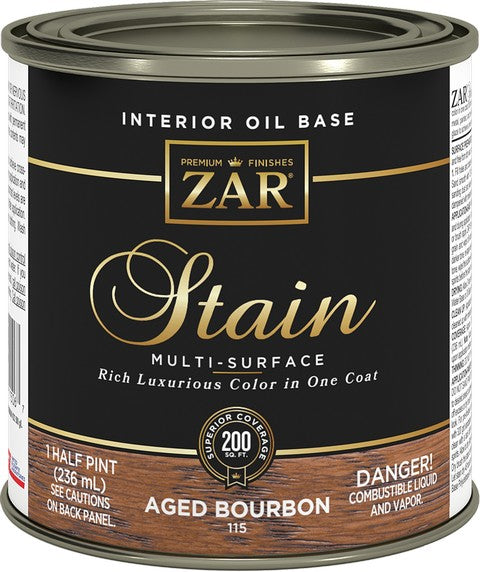 ZAR Stain Aged Bourbon 1/2PT | Shenandoah Paint